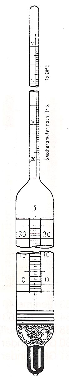 HOYER Brauereitechnik Shop - Saccharometer 10-20% (Masse-%)